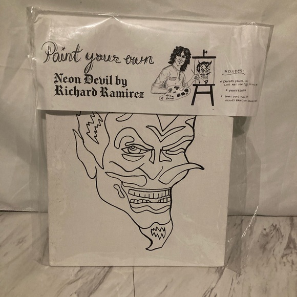 Other | Richard Ramirez Devil Canvas | Poshmark